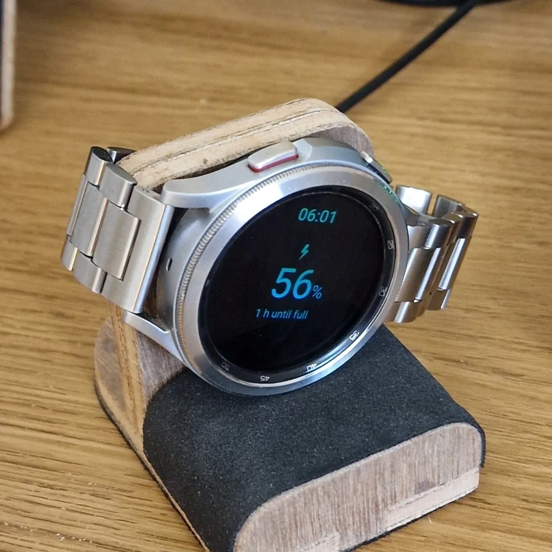 DIY Samsung Galaxy Watch charging dock · Ashley's Blog